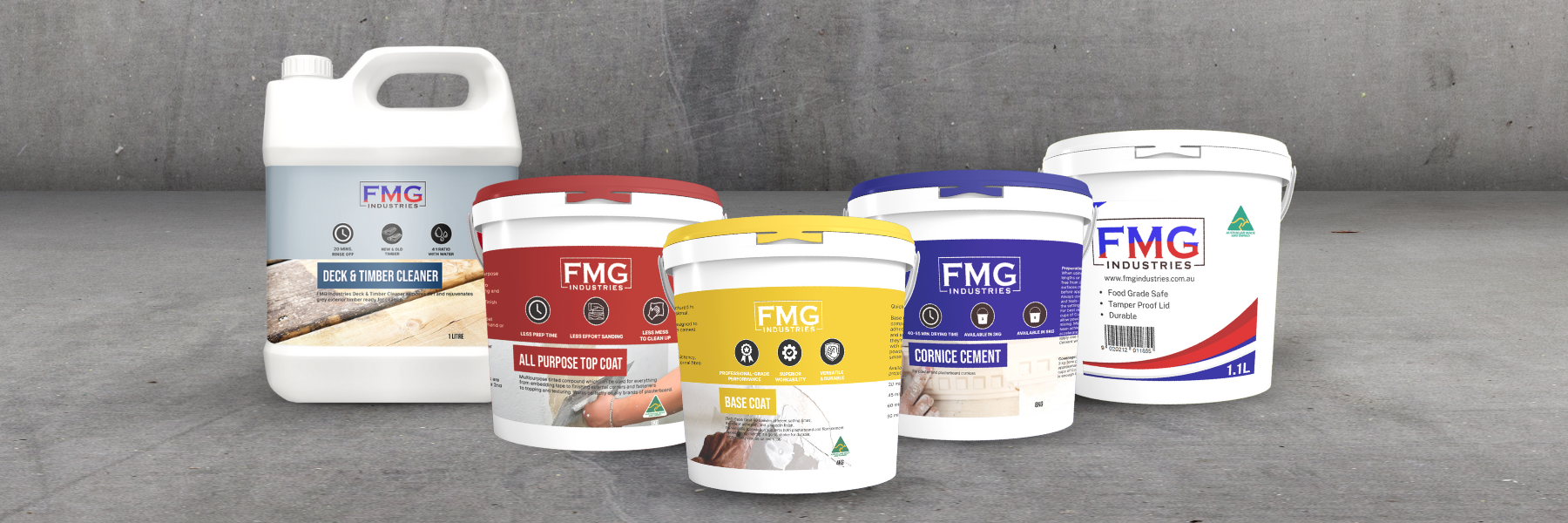 Trade Apparel, DIY Products, Uniforms & Paint Accessories | FMG Indust